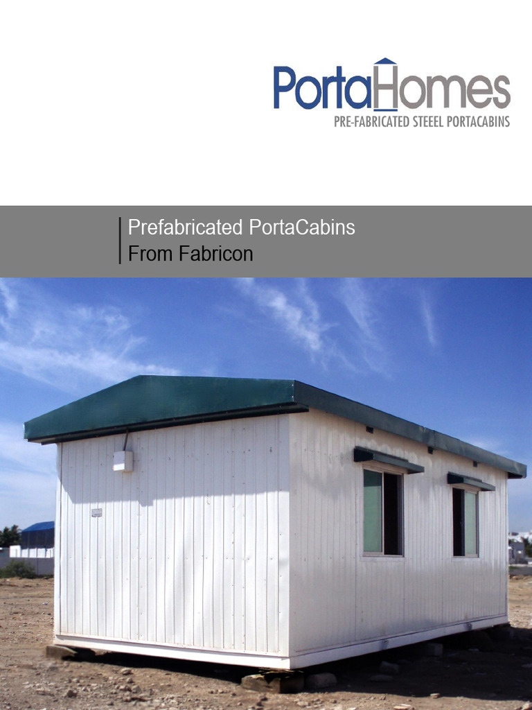 Prefabricated PortaCabins Overview | PDF | Wall | Building