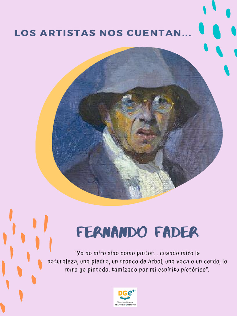 Acrosticos sobre Fernando Fader | PDF | Pinturas | Las artes