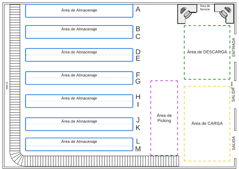 Layout Almacén-Tarea 6 | PDF