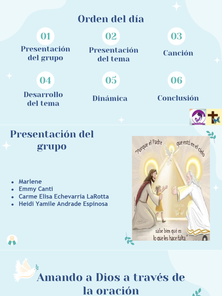 Amando A Dios A Través de La Oración. | Descargar gratis PDF | Oración ...