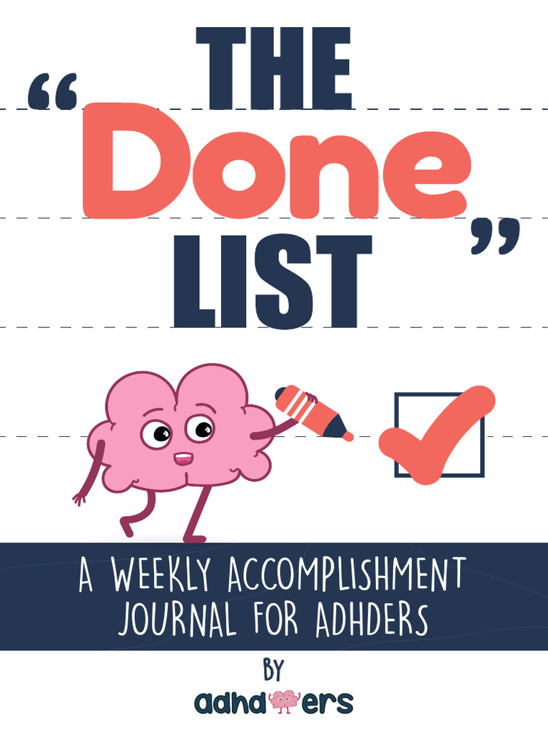 The Done List | Download Free PDF | Behavioural Sciences | Psychology
