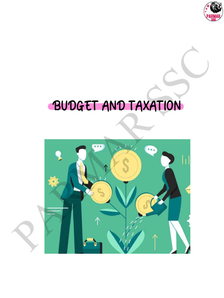 L 3 - Budget and Taxation | PDF | Taxes | Government Budget Balance