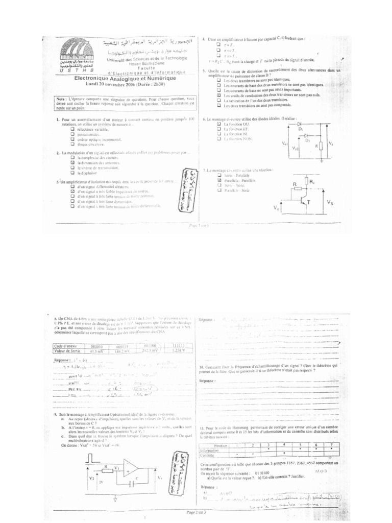 Usthb Eln PDF Free 2 | PDF