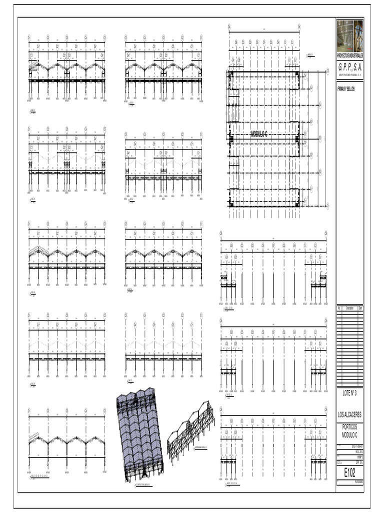 Plano E-102 - Modulo C | PDF