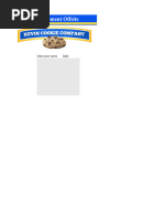 Kevin Cookie Company Financials | PDF | Mesoamerican Cuisine | Baked Goods