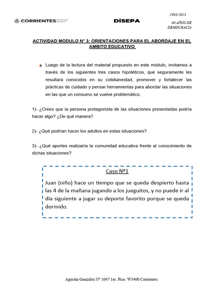 Actividad Modulo N°3 | PDF