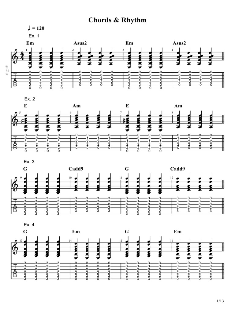 Level 2 - Chords & Rhythm | PDF