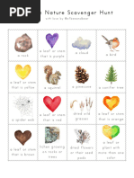 Fall Nature Walk Worksheet | PDF | Organisms | Nature