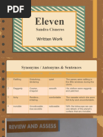 Eleven by Sandra Cisneros PDF | PDF | Language Arts & Discipline