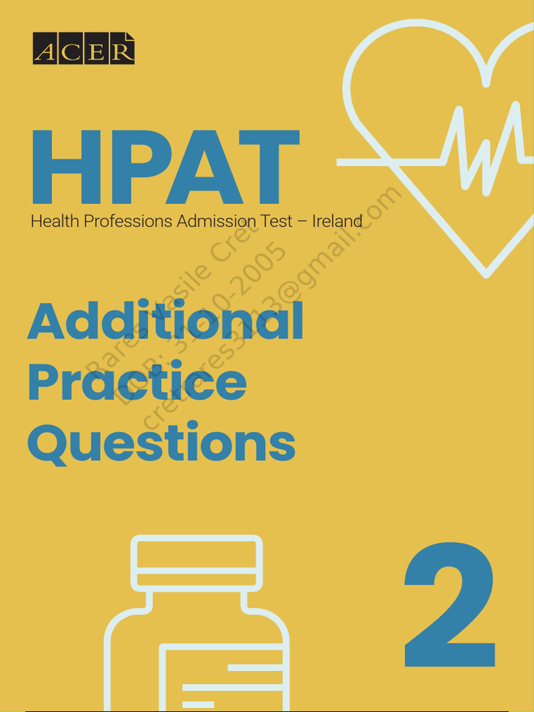HPAT Ireland: Practice Questions Guide | PDF | Multiple Choice ...