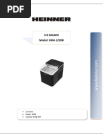 Intertek Ice Maker HZB-12C (EN) | PDF | Ac Power Plugs And Sockets | Water