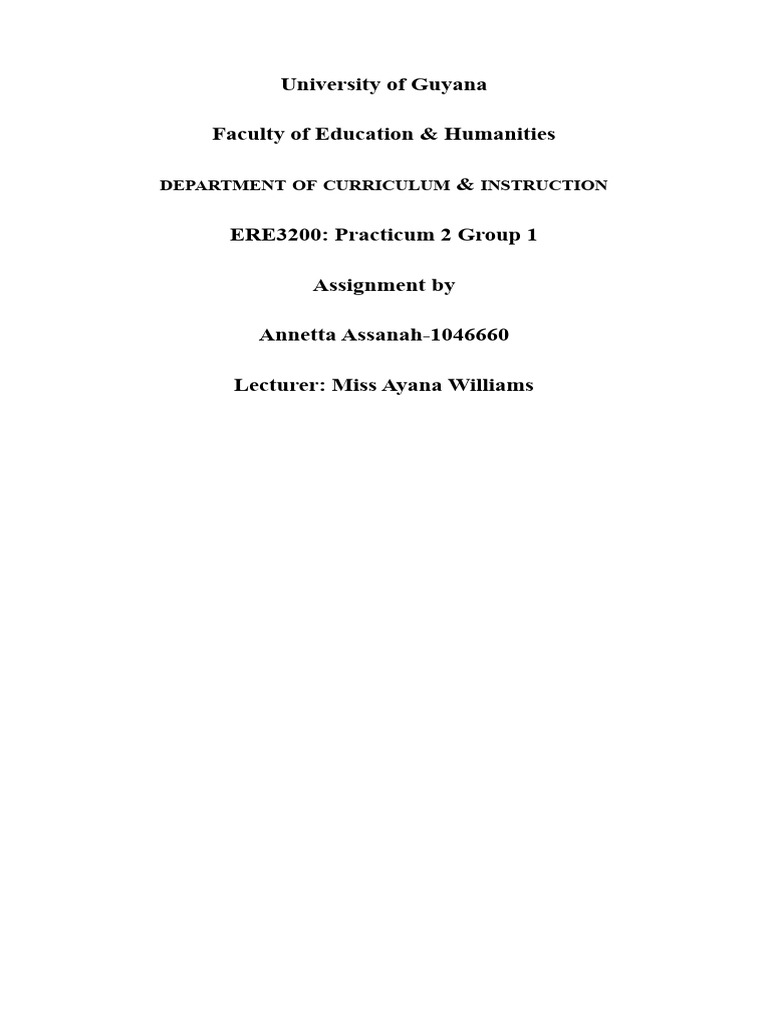 Practicum 2 Lesson Observation 1 | PDF | Phonics | Behavior Modification