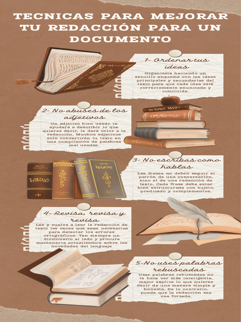 INFOGRAFÍA para Mejorar Tu Redacción en Los Documentos | PDF