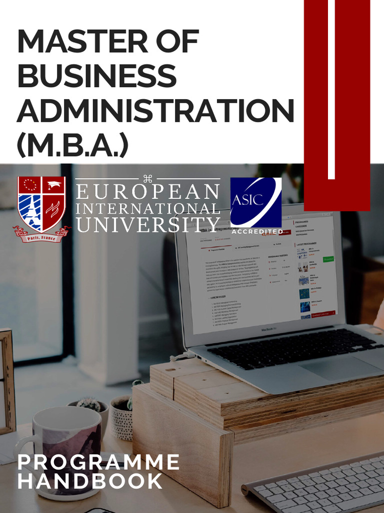 M.B.a. Programme Handbook | PDF | Retail | Master Of Business ...
