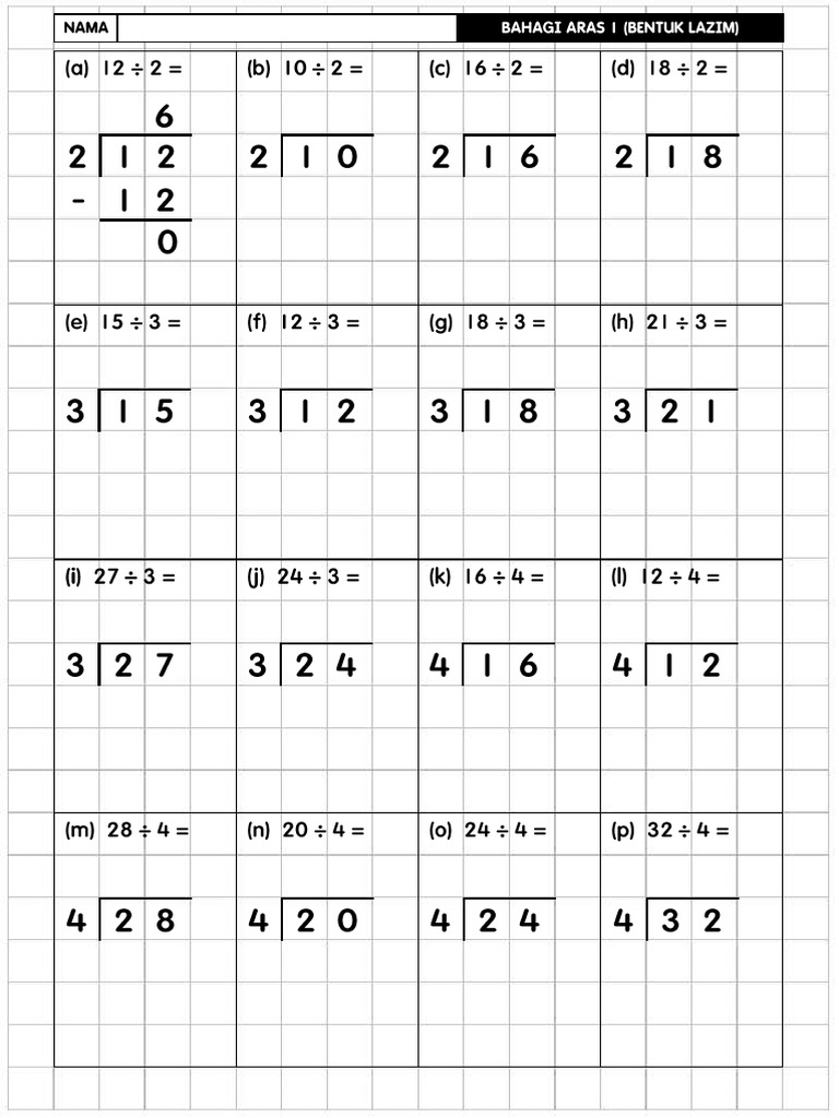 Modul Bahagi Tahun 2 | PDF