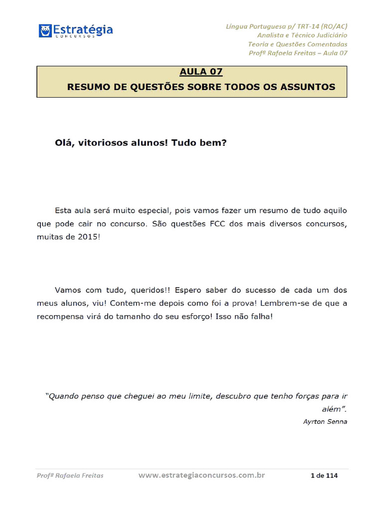 Aula 07 | PDF