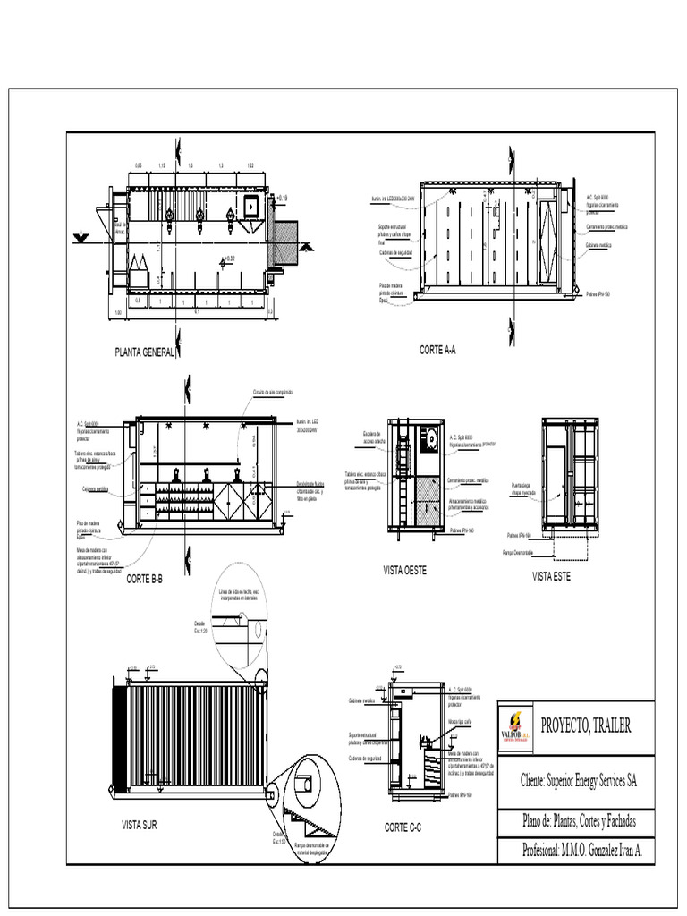 Plano de Trailer Nuevo Final-Model | PDF