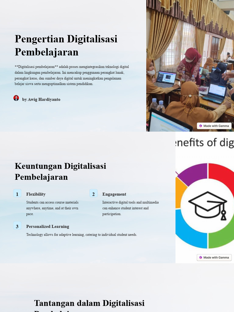 Pengertian-Digitalisasi-Pembelajaran | PDF