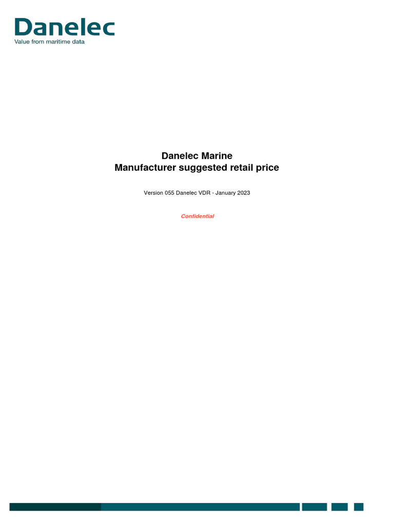 Danelec VDR Price List - Jan 2023 | PDF | Solid State Drive | Computer ...