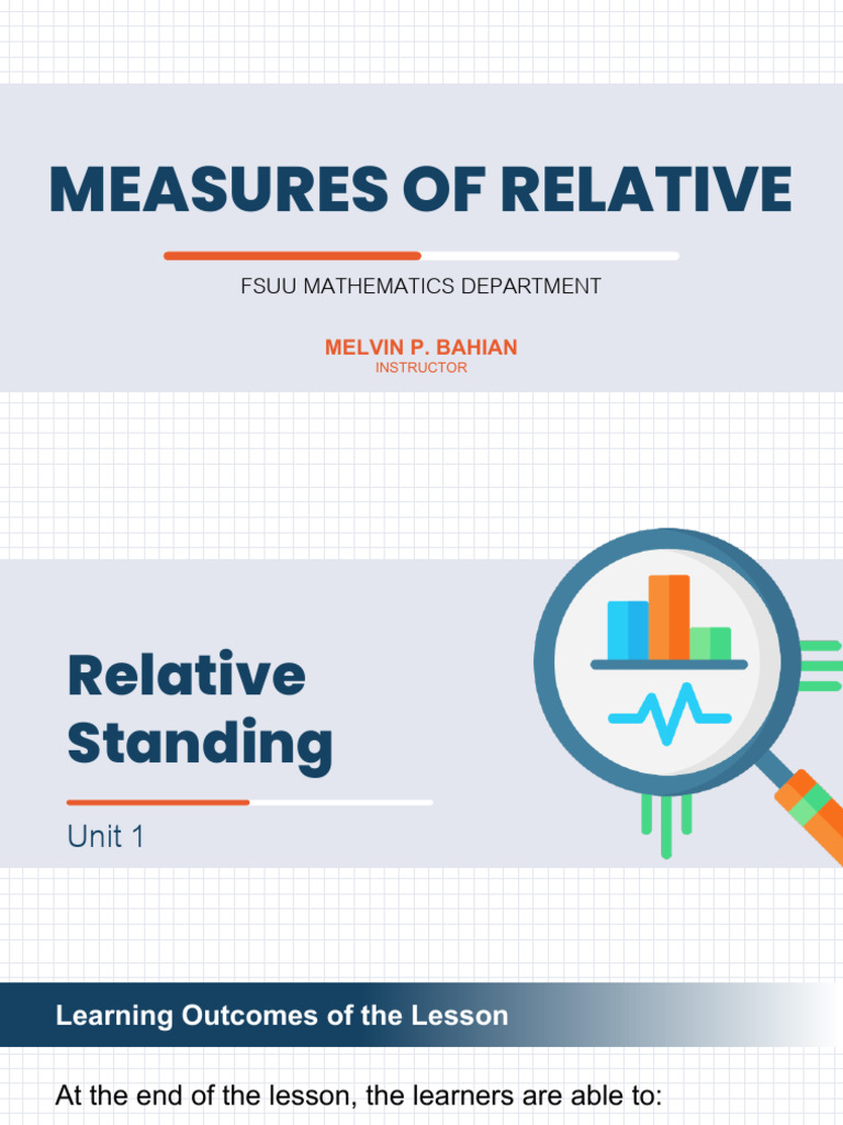 Measures of Relative Standing | PDF | Standard Score | Outlier