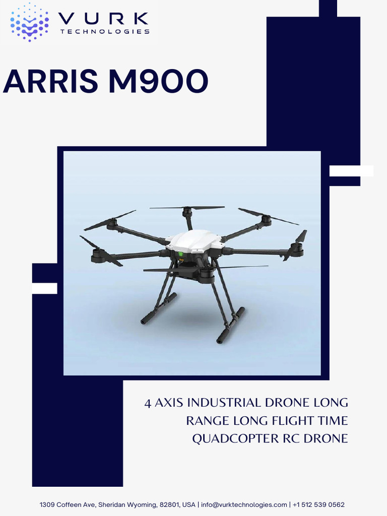 m 900 Drone Data Sheet | PDF