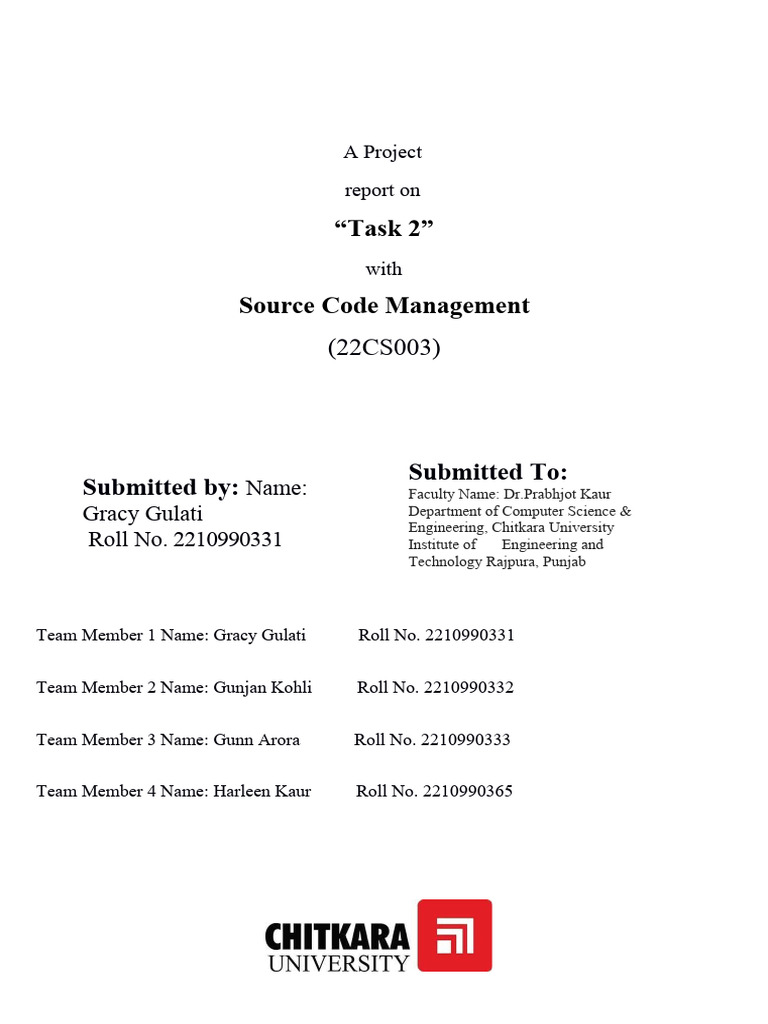 Finals Cm Project | PDF | Version Control | Computer Science