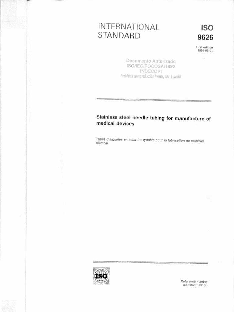 ISO_9626_1991 - Puntas de AGUJA | PDF