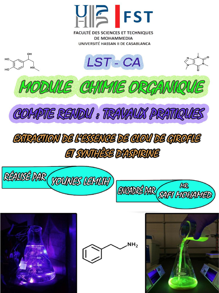 compte rendu chimie orga (1) | PDF