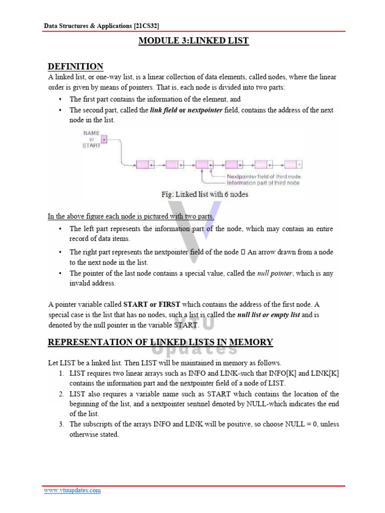 Vtuupdates DSA m 3 | PDF | Pointer (Computer Programming) | Matrix ...