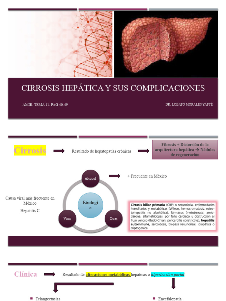 Cirrosis Hepática Descargar Gratis Pdf Cirrosis Especialidades
