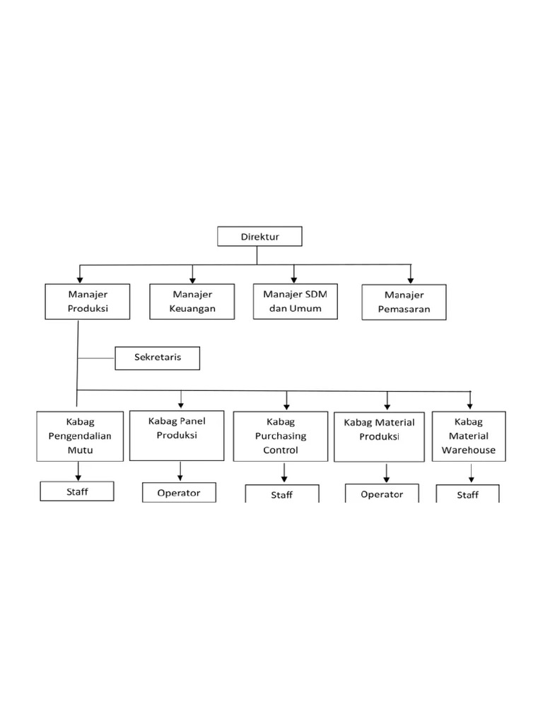 Struktur Organisasi Pdf