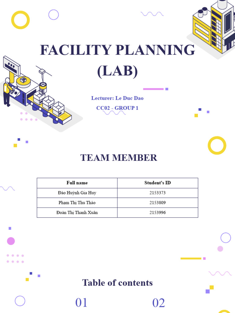Facility Planning Lab CC02 Group 1 | Download Free PDF | Applied Mathematics | Algorithms