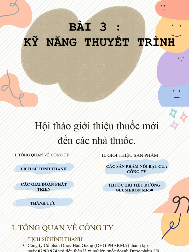 MÔN kngt - BÀI TT KỸ NĂNG THUYẾT TRÌNH | PDF