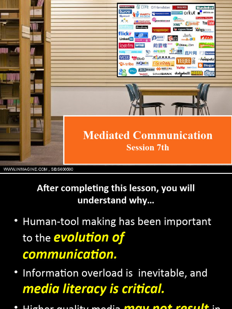 7-Mediated Communication | PDF | Communication | Information