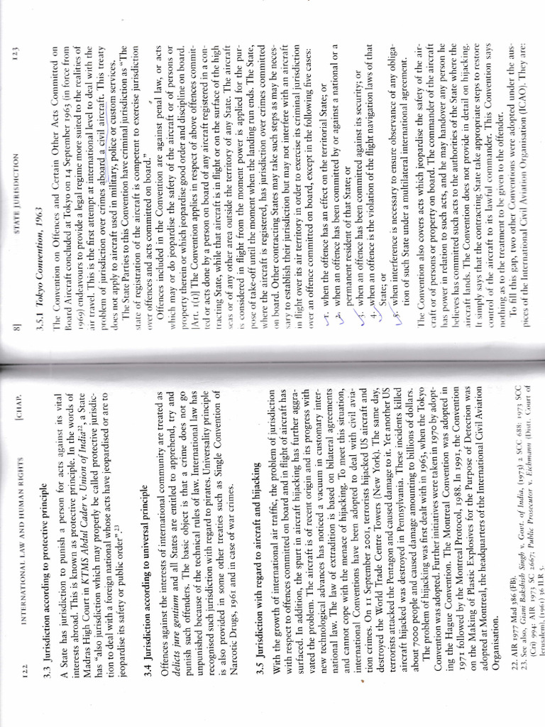 AIRCRAFT Hijacking Conventions | PDF