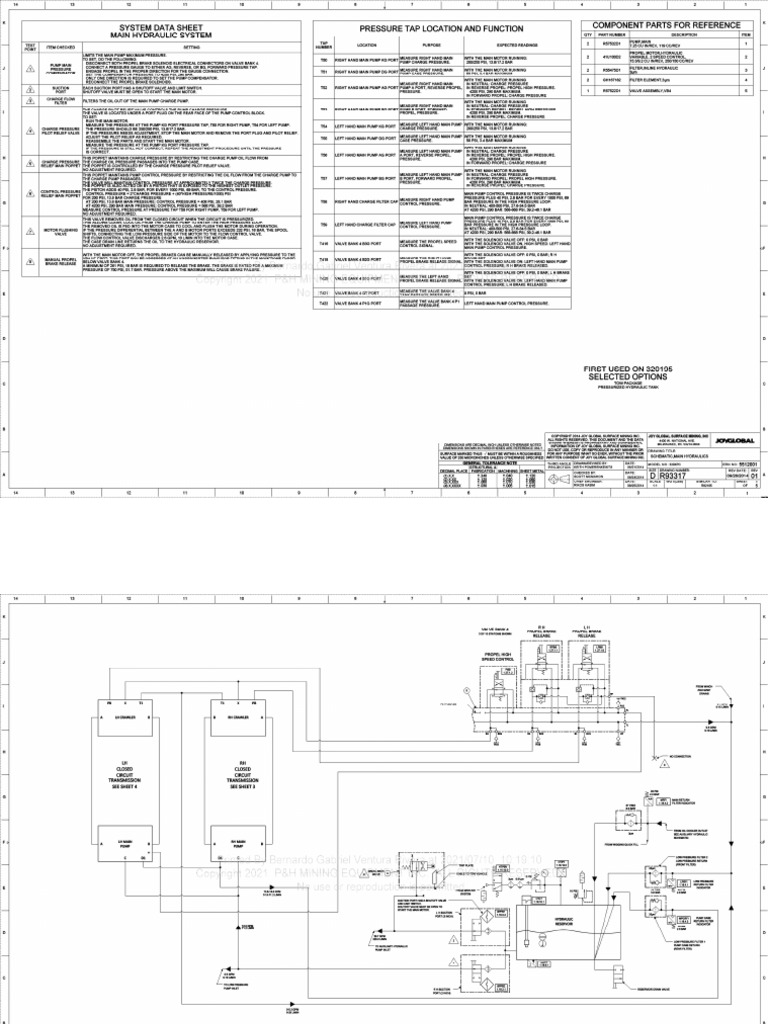 r93317 Schematic,Main Hydraulics | PDF