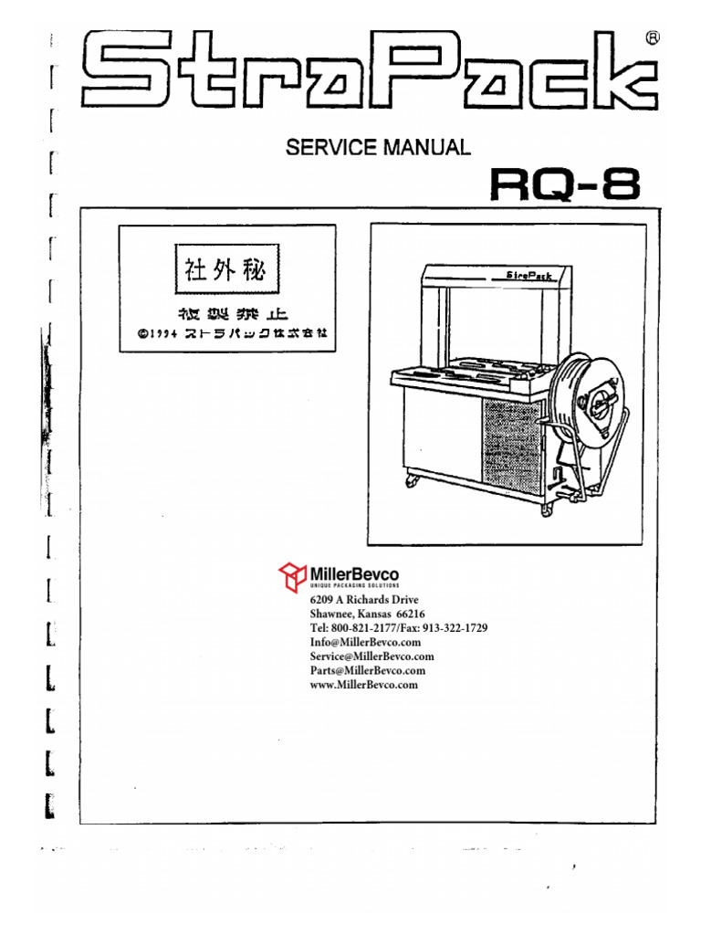 Strapack_RQ-8_Service_manual_MB | PDF