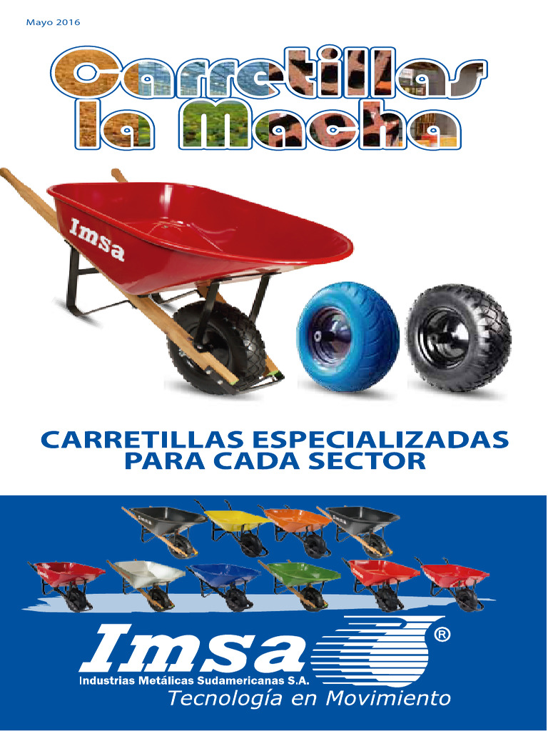 Carretilla Bugui Llanta Antipinchazo | PDF | Tecnologías automotrices | Tecnología de vehículos