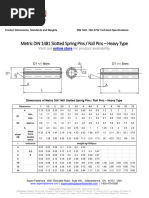 Metric DIN 7 Spec | PDF | Steel | Screw