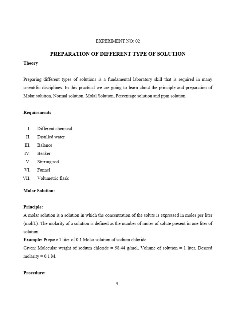 Lec 03 Practical Fundamentals of Crop Physiology | Download Free PDF | Mole (Unit) | Concentration