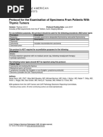 Lung CA Protocol | PDF | Carcinoma | Metastasis