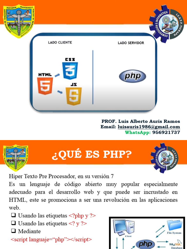 10 - Lenguaje PHP | PDF 10 - Lenguaje PHP | PDF