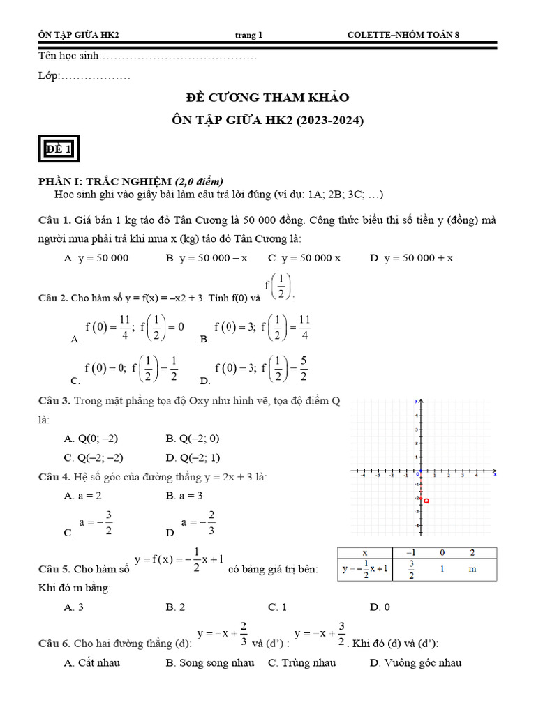 (123doc) de Cu o NG Gk2 Toa N 8 | PDF