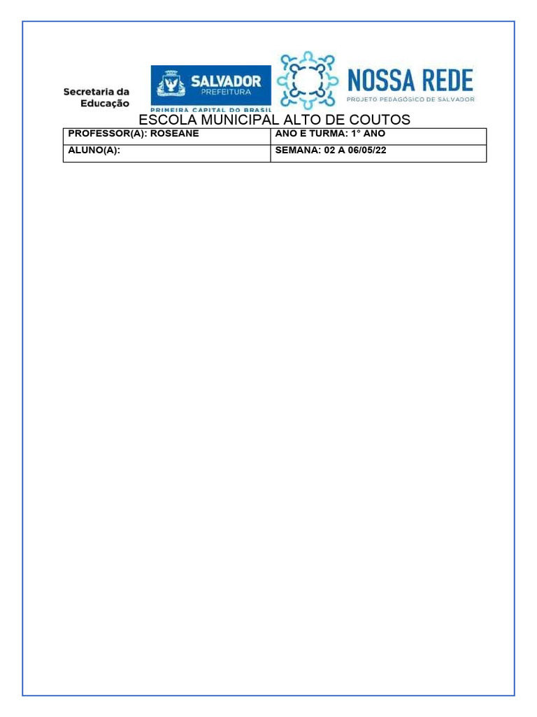Atividades de Classe Semana 02 A 060522 Emac | PDF | Pablo Picasso
