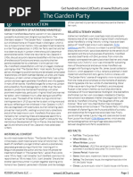 The Garden Party | PDF | Katherine Mansfield