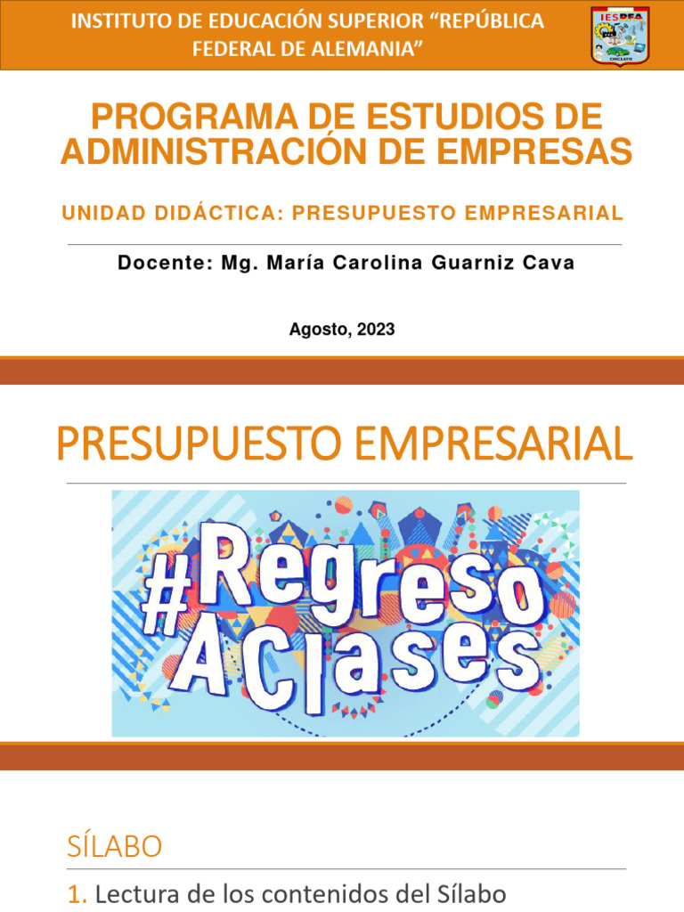 Durante Presupuesto | PDF | Presupuesto | Business