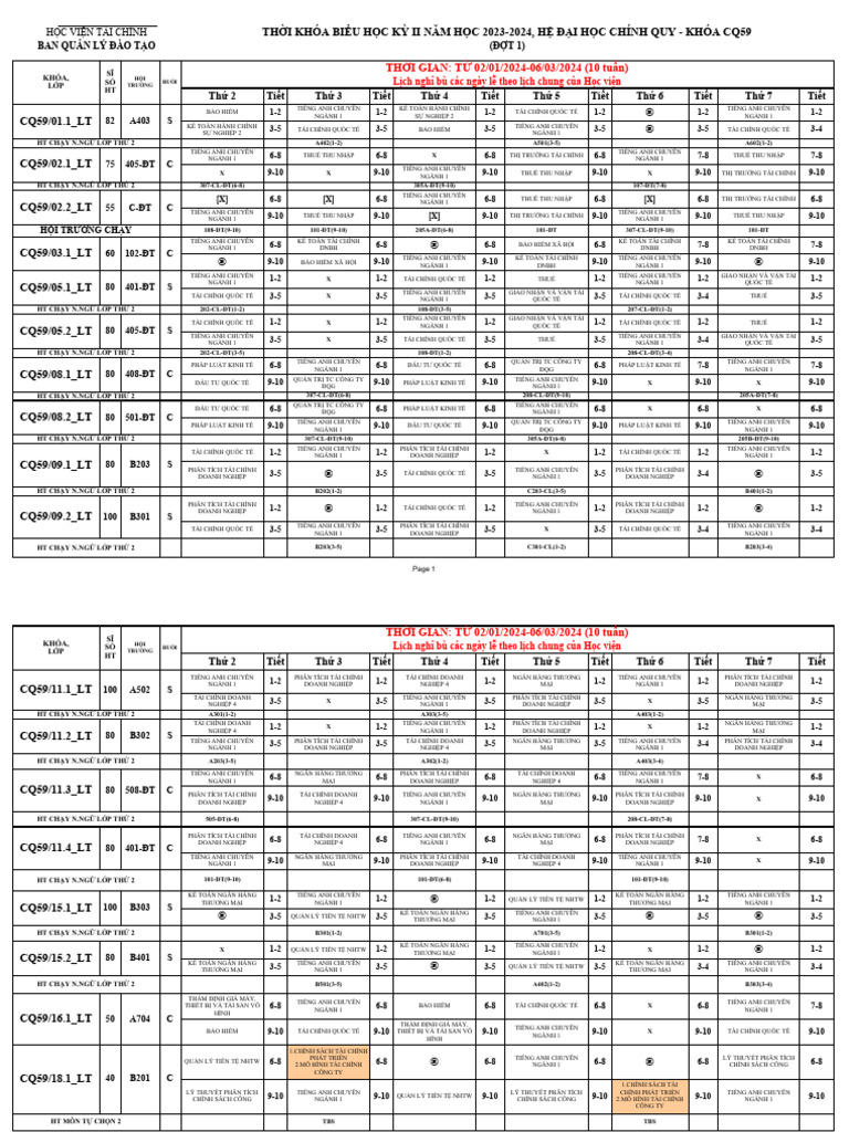 TKB - 2023-2024-HK2 - GD1 | PDF