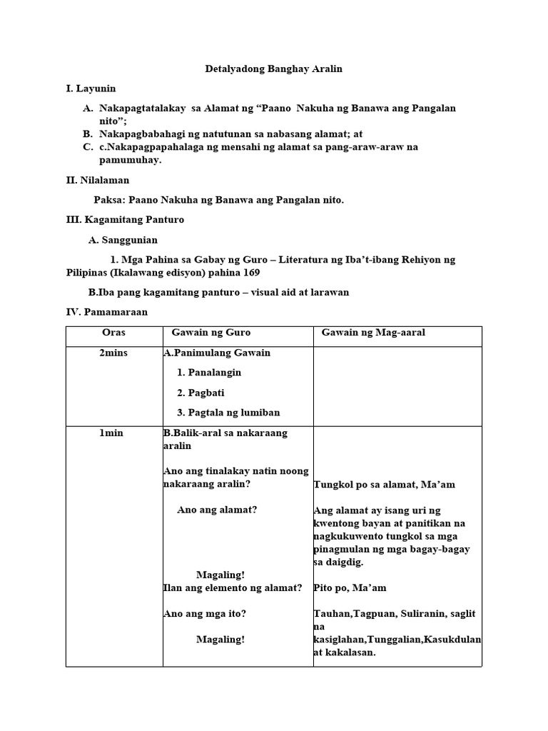 LP Sa Panitikan | PDF