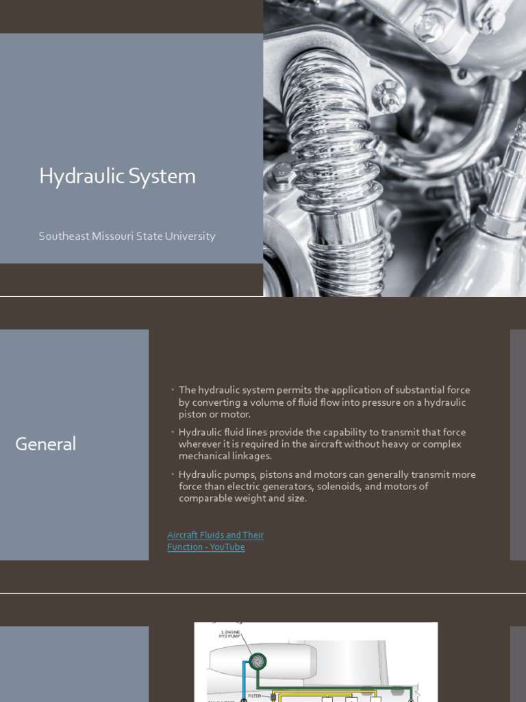AV420 Lesson 16 - Hydraulic System | PDF | Leak | Valve