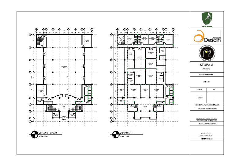 2-Denah Eksisting | PDF